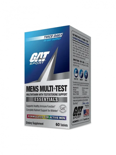 Men’s Multi+Test Vitamin by GAT — Multivitamin with Testosterone Suppo ...